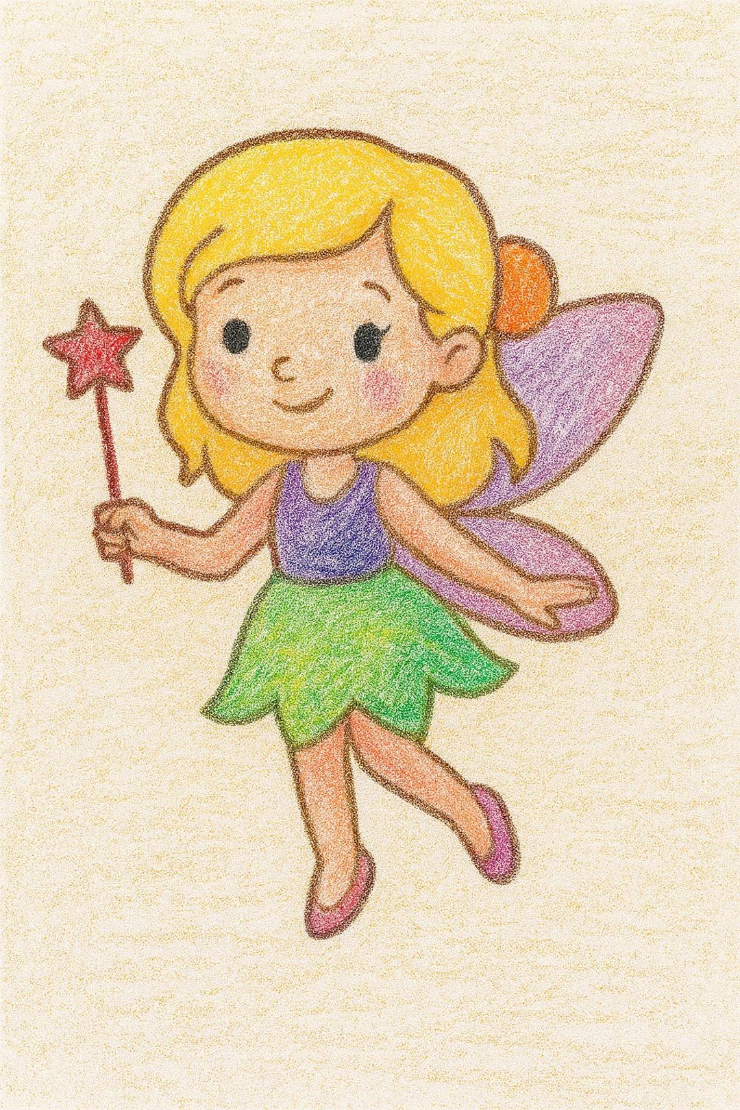 Fairy - Printable PDF for Kids - Etsy