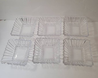 Square Glass Bowls - Etsy