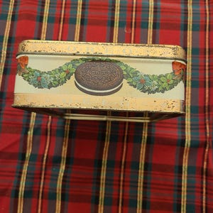Vintage Oreo Cookie Limited Edition Tin-happy Holidays 1912-1990 - Etsy