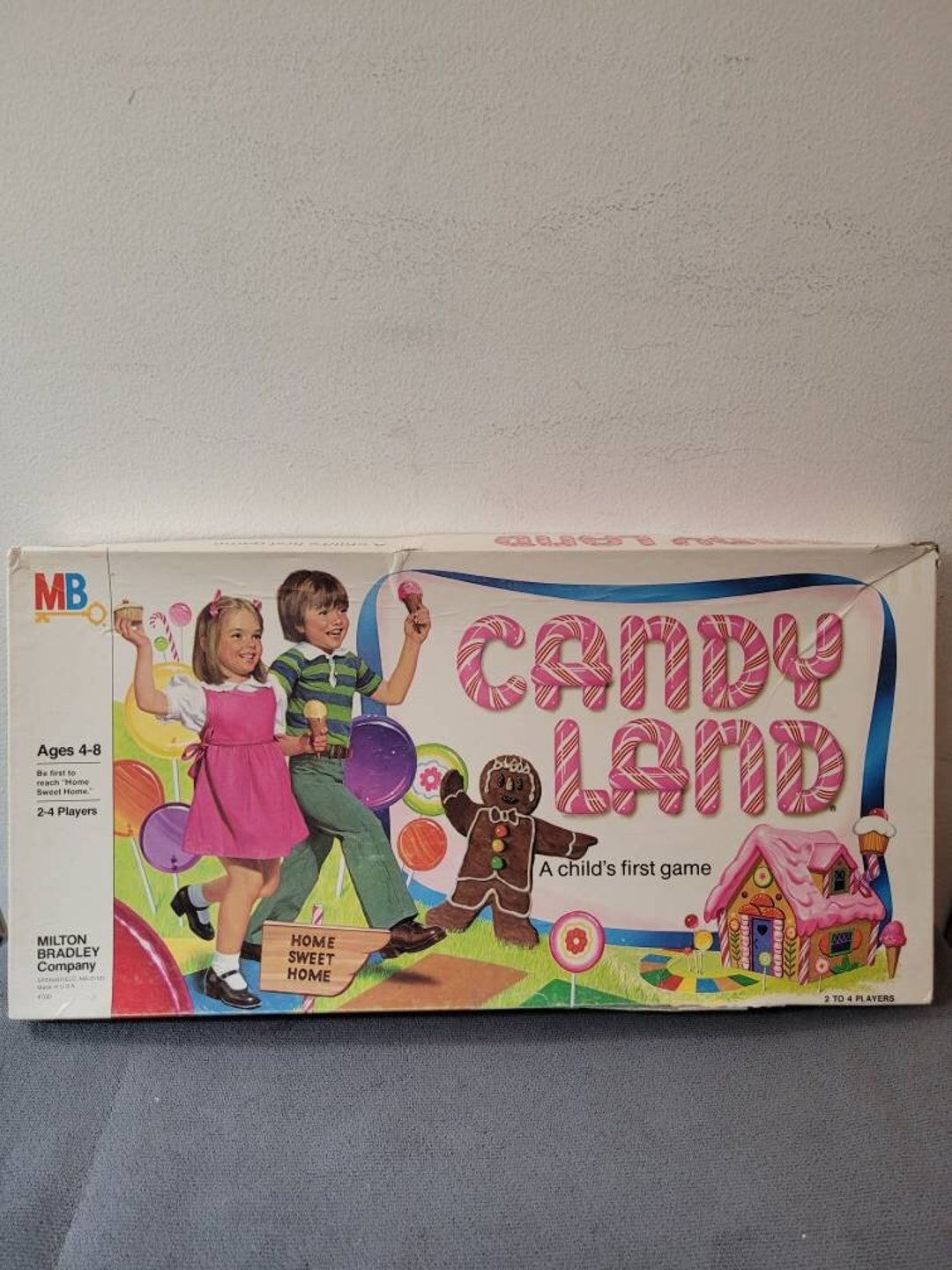 Vintage Candy Land Board Game - 1978 Edition - Retro 1970's Classic ...
