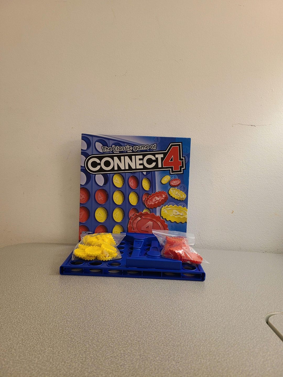 Vintage Connect Four Board Game Hasbro Gaming, Vertical Checkers ...