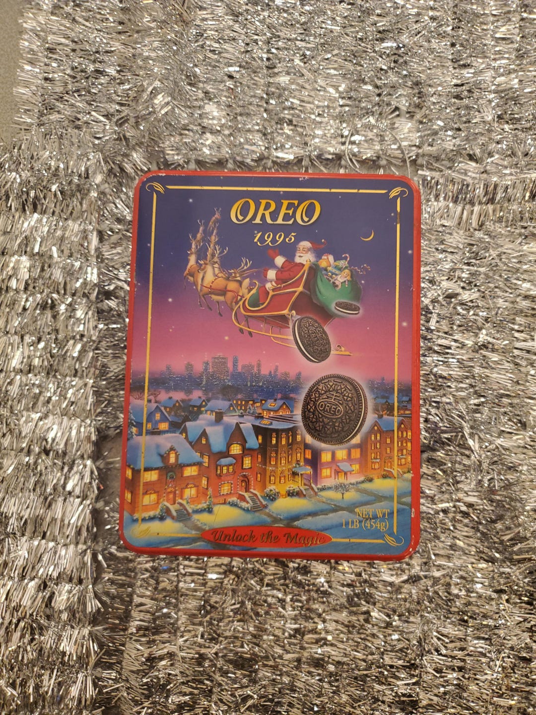 1995 Holiday Oreo Cookie Tin - Etsy
