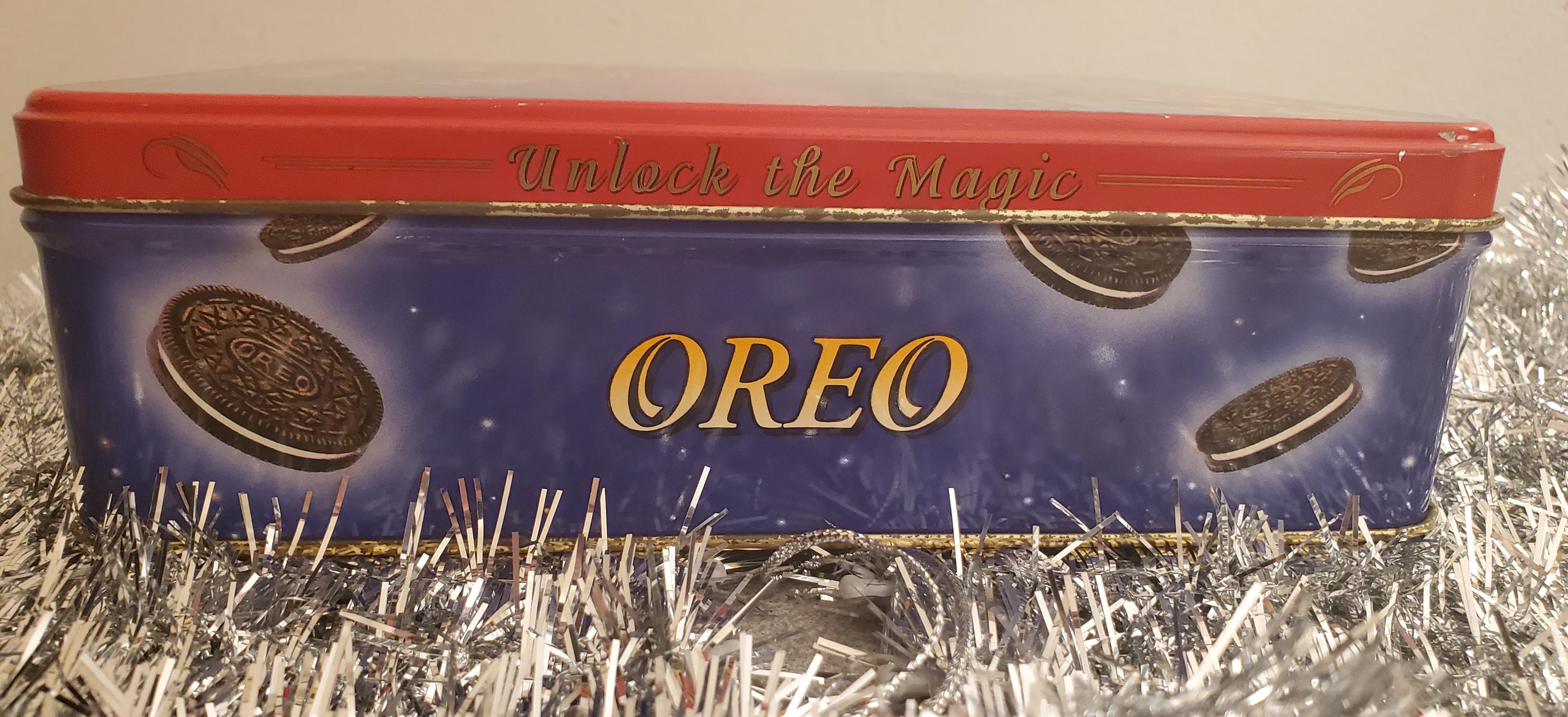 1995 Holiday Oreo Cookie Tin - Etsy