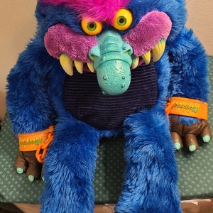 Retro Amtoy My Pet Monster 1986 Plush Toy - Etsy