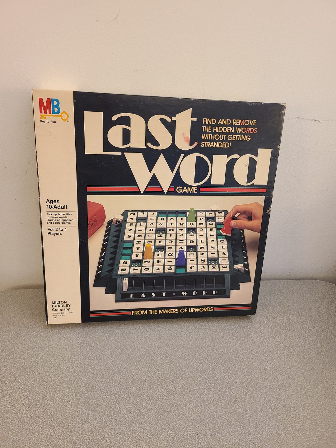 Last Word Game by Milton Bradley. Vintage 1985, Family Game - Etsy