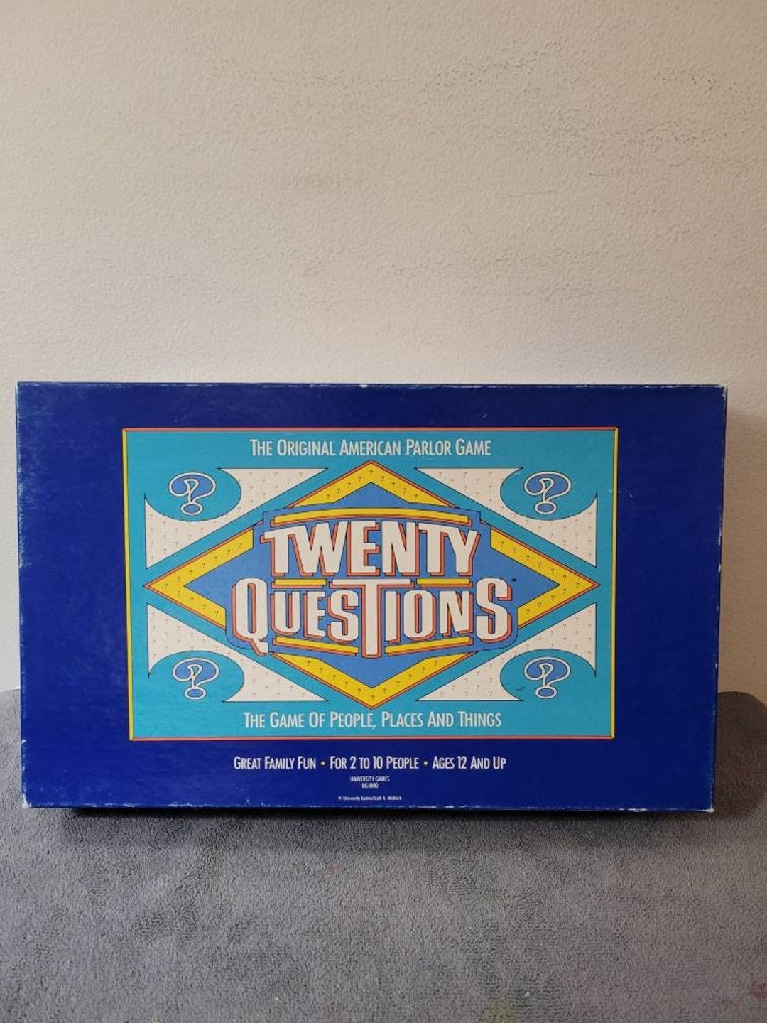 TWENTY QUESTIONS Pressman 1987 Great Party Game COMPLETE the Original ...