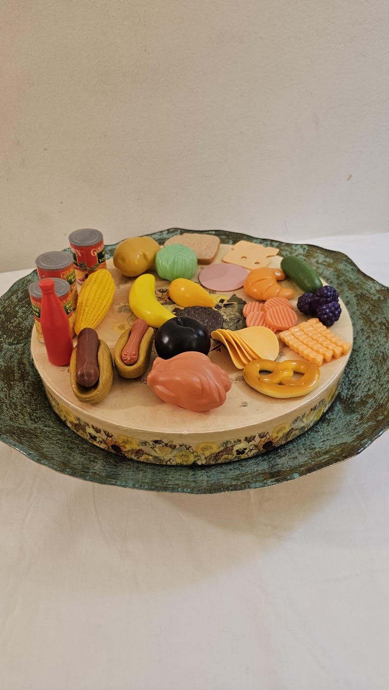 Pretend Plastic Play Food - Etsy