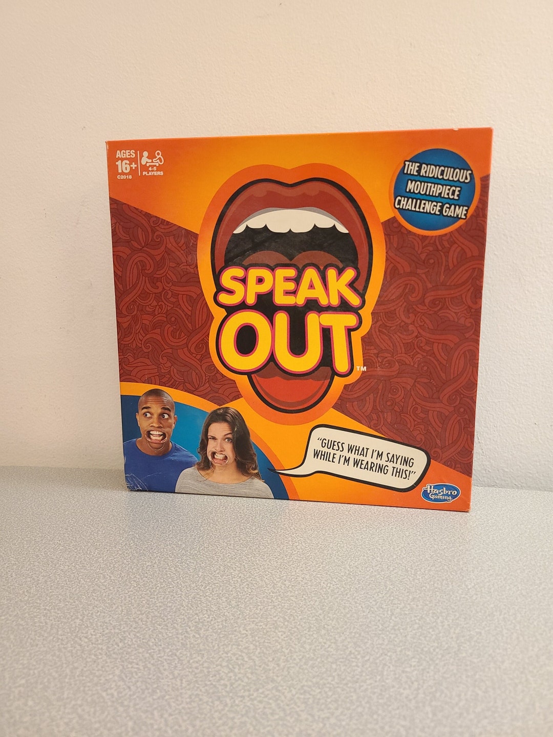 Hasbro Speak Out Board Game Ages 16+ / 4-5 Players Game Night - Etsy