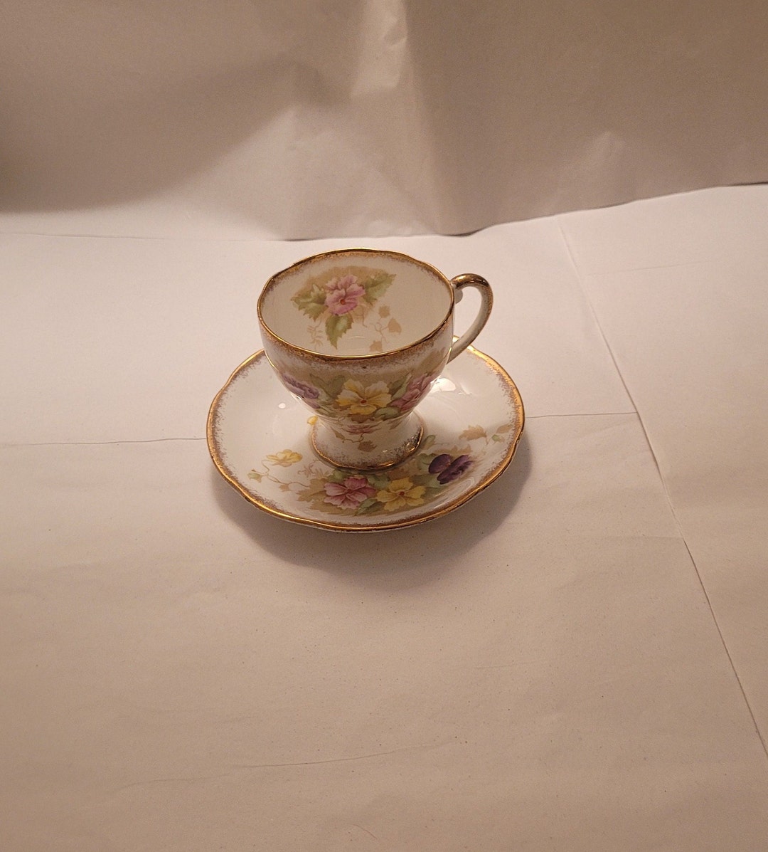 Vintage Charmaine Royal Standard Tea Cup and Saucer, Floral - Etsy