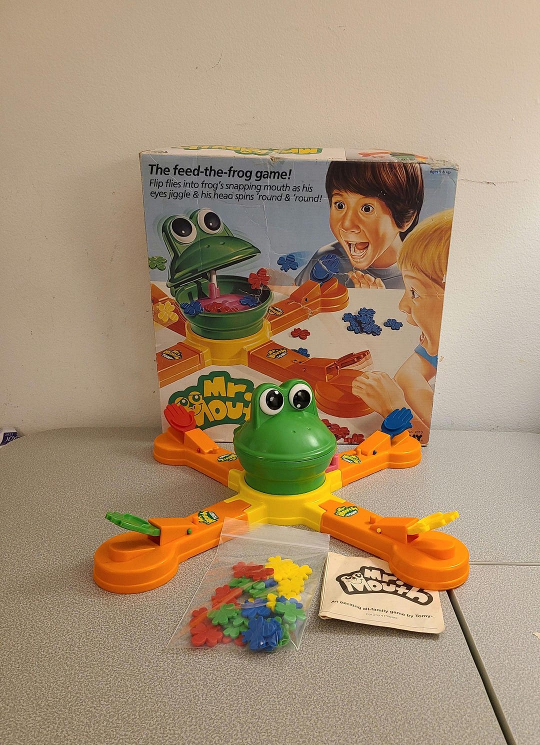 1987 Tomy No 7010 Mr. Mouth Feed the Frog Game by Tomy - Etsy