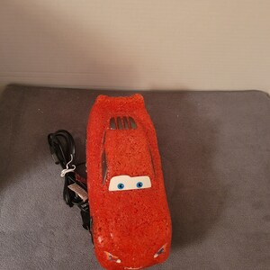 Disney Pixar Cars Lightning Mcqueen Nightlight Lamp Red Table Desk Lamp ...