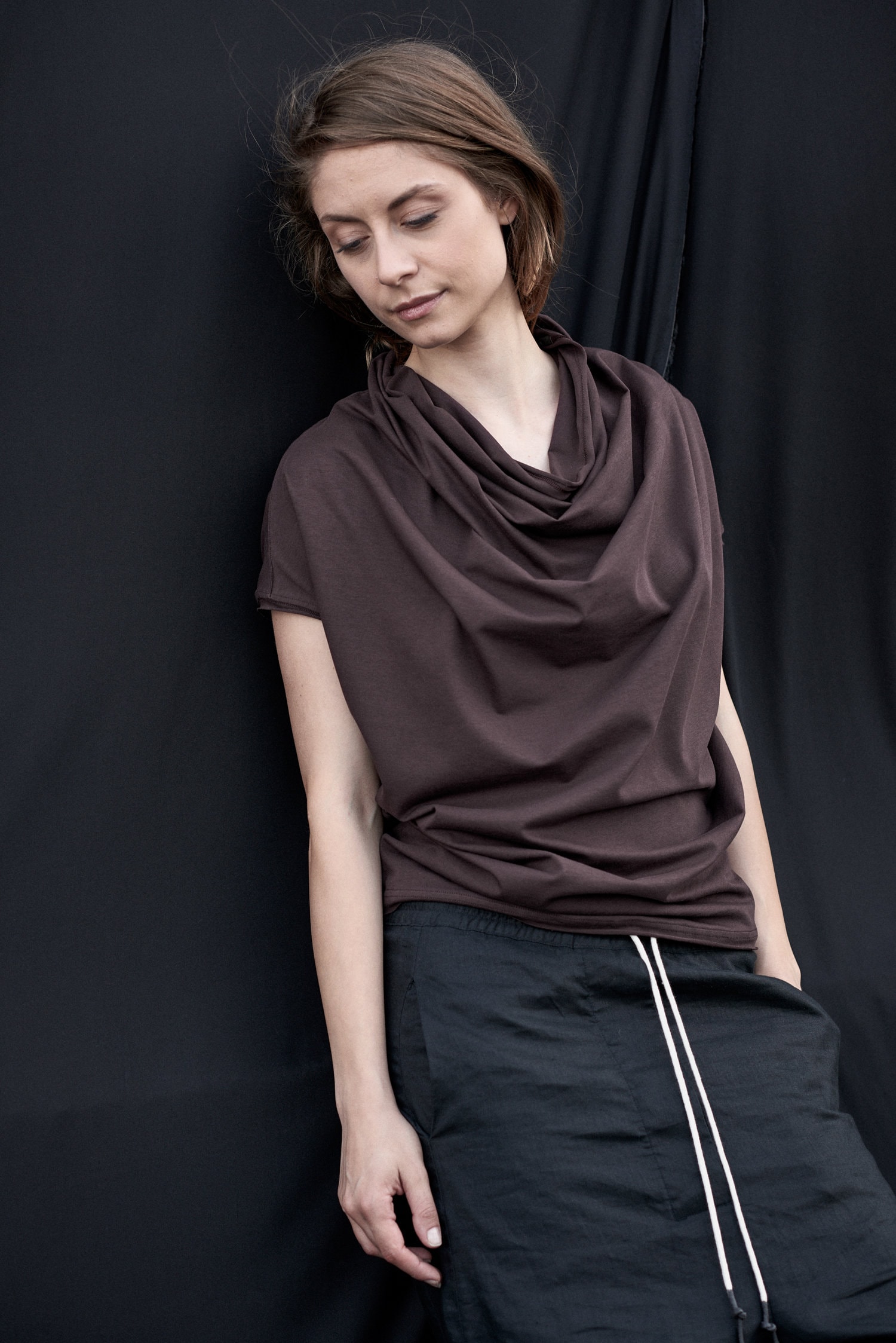 Loose Muted Bordo Top / Oversized Short Sleeved Blouse / Soft - Etsy Canada