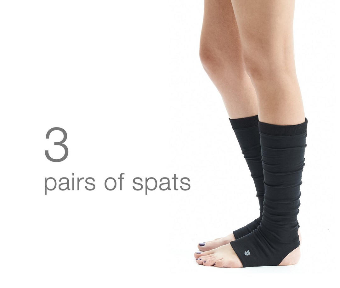 Set of 3 Pairs Yoga Spats/ Yoga Accessory/ Yoga Socks/ Unisex Yoga ...