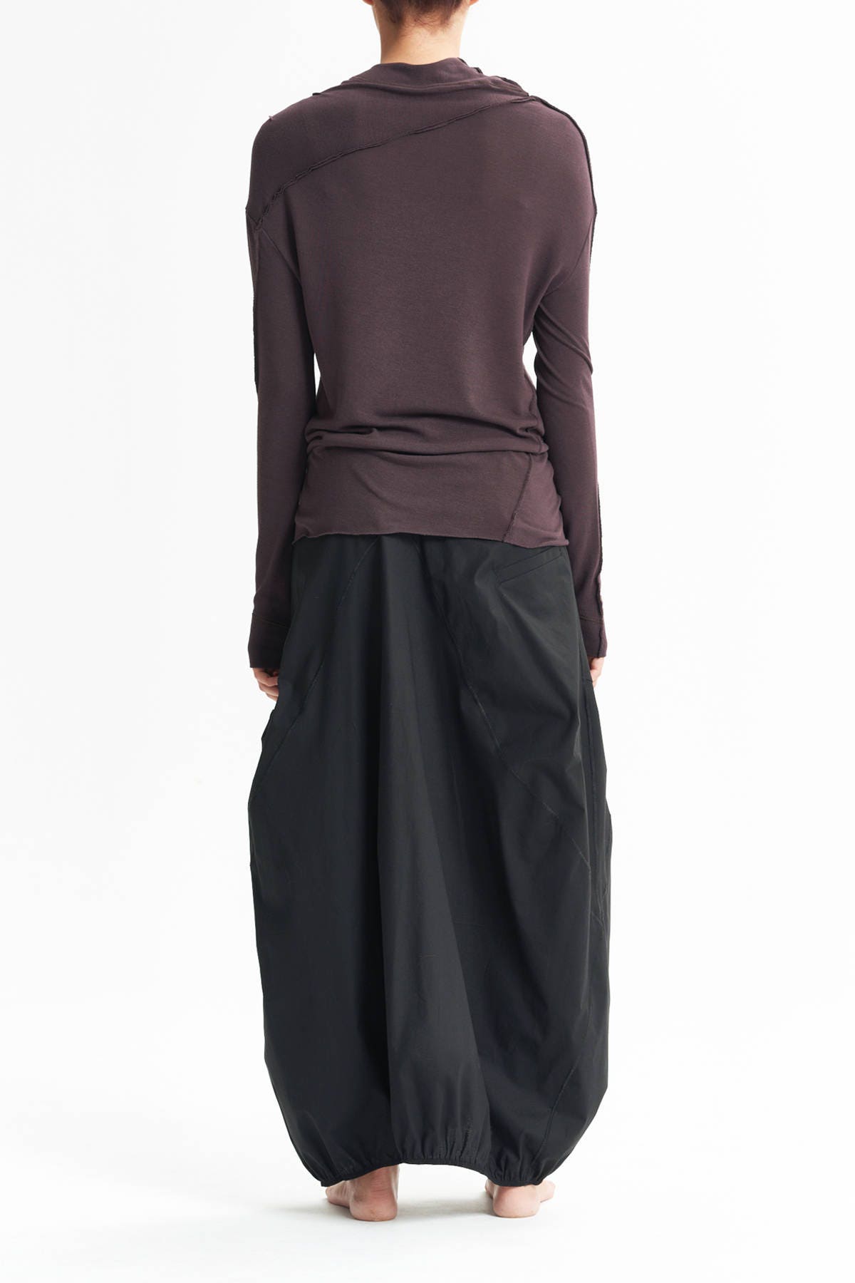Minimalist Top / Long Sleeved Top / Muted Bordo Women's - Etsy Canada