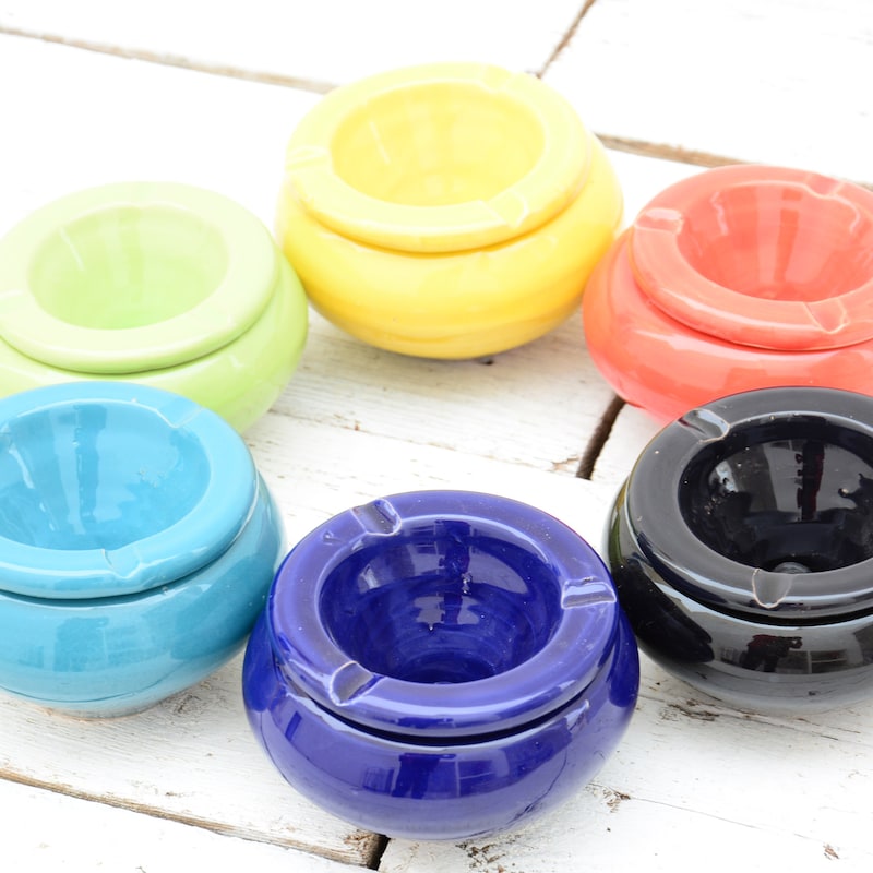 Pottery Ashtray - Etsy
