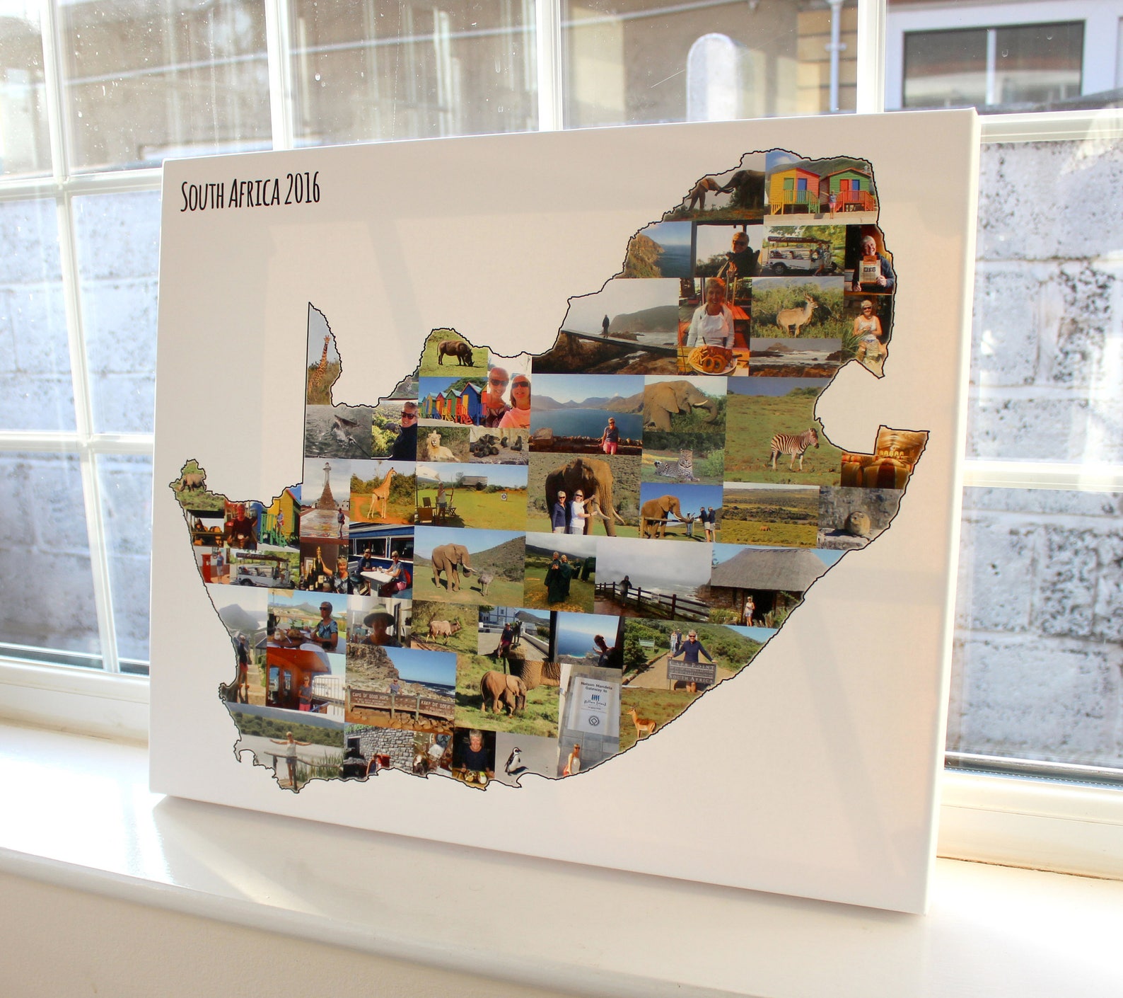 Country Shaped Photo Collage Country Map Place or Any Shape - Etsy UK