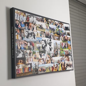 Photo Collage Designed From Your Photos and Printed on Premium Canvas ...