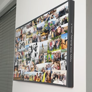 Photo Collage Canvas Print Custom Designed Very Large - Etsy UK