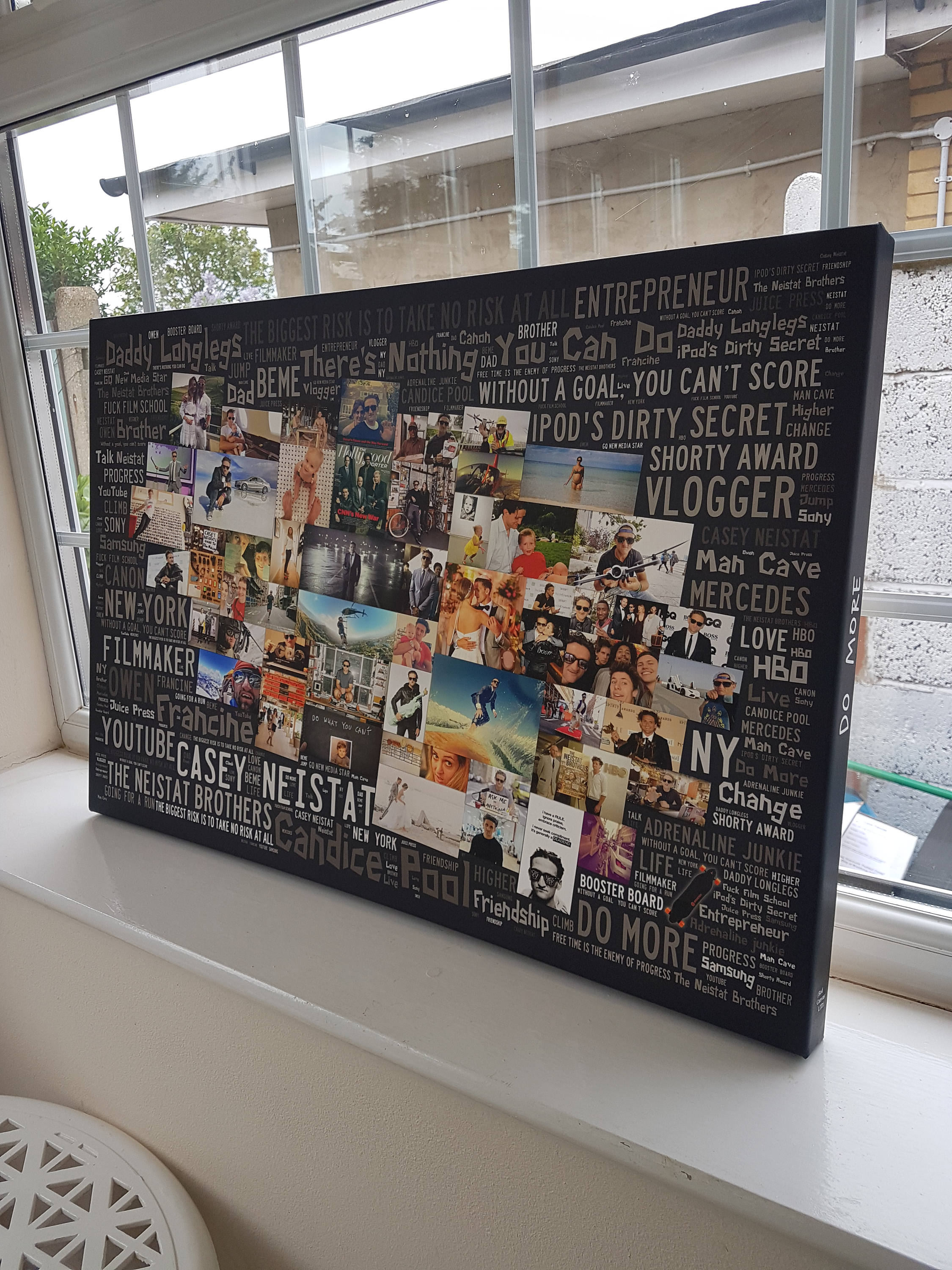 Word Art Photo Collage New Unique Design As seen on Casey | Etsy