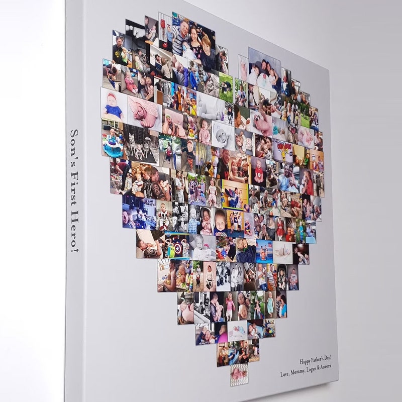 Heart Collage - Etsy