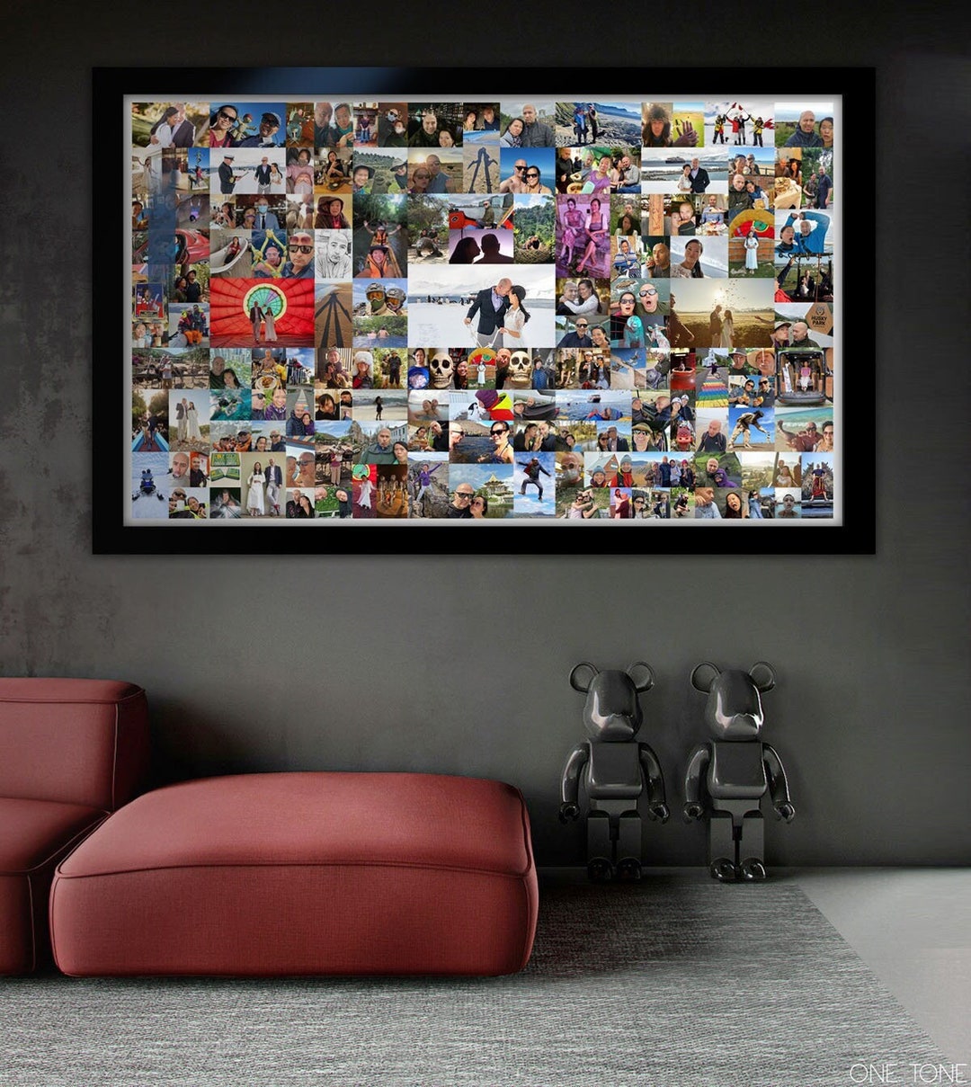 Photo Collage Print - Family Photos - Photo Album Book Alternative - Etsy