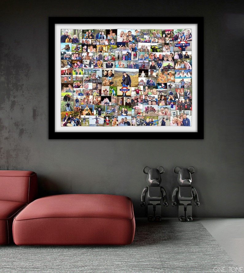 Photo Collage Digital File for Printing X100 Pics Custom - Etsy