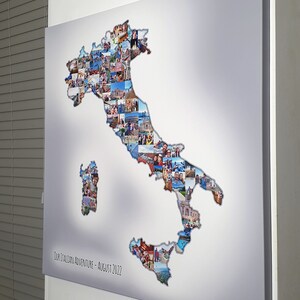 Map Photo Collage or Any Map or Shape Photo Collage - Amazing Premium ...