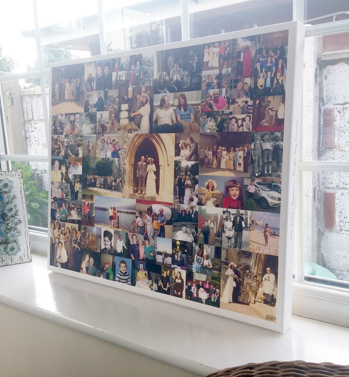 Family Album Photo Collage Canvas Custom Designed Premium - Etsy