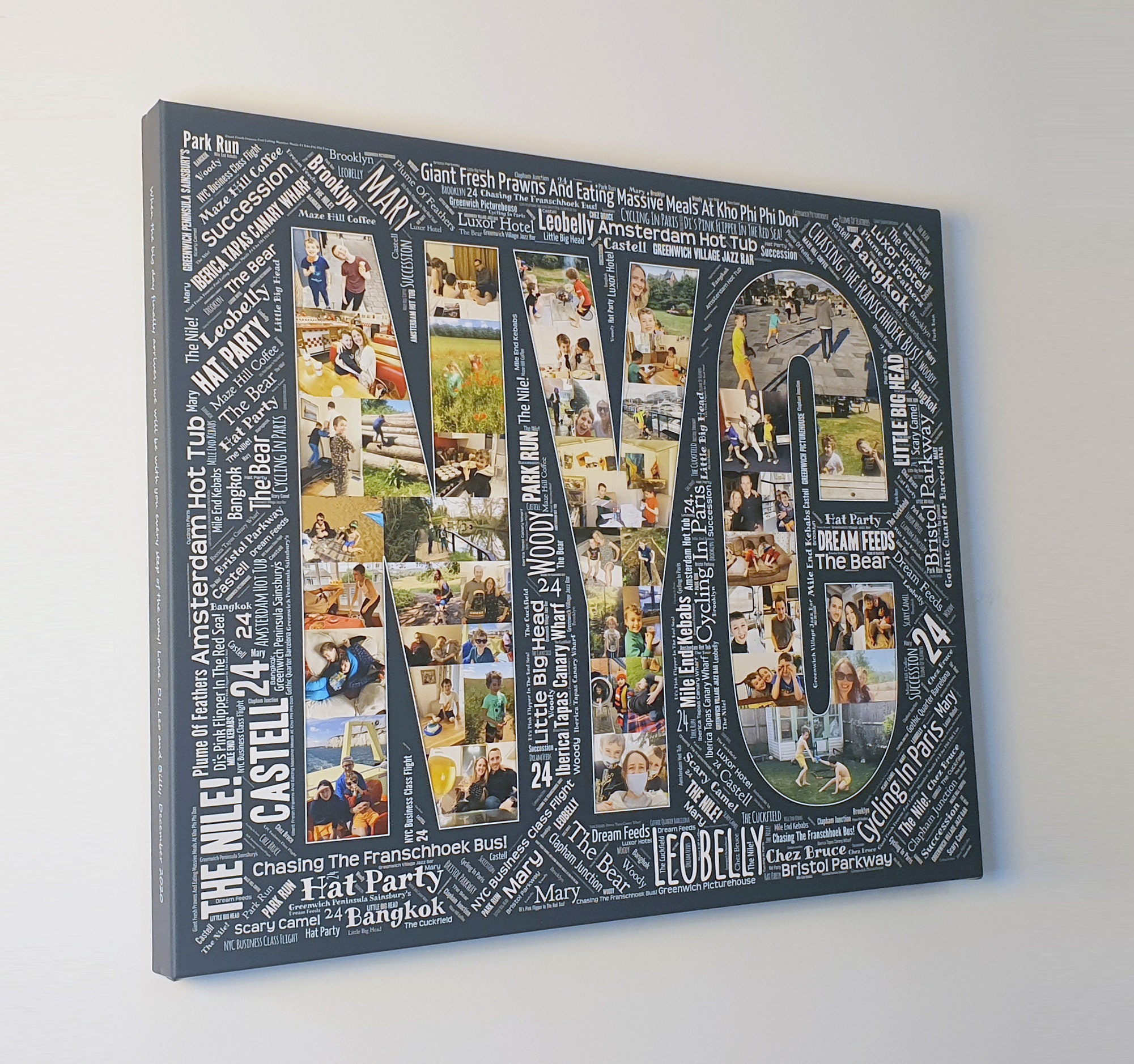 Lettering Collage Ideas