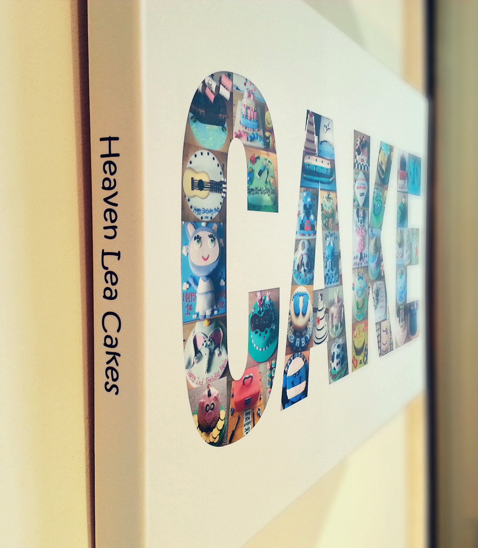 Word Name Collage 2 8 Letters Personalised Gift for Her - Etsy