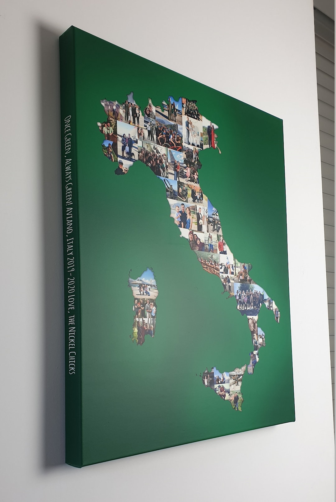 Country Photo Collage Country Map or Any Shape Collage - Etsy