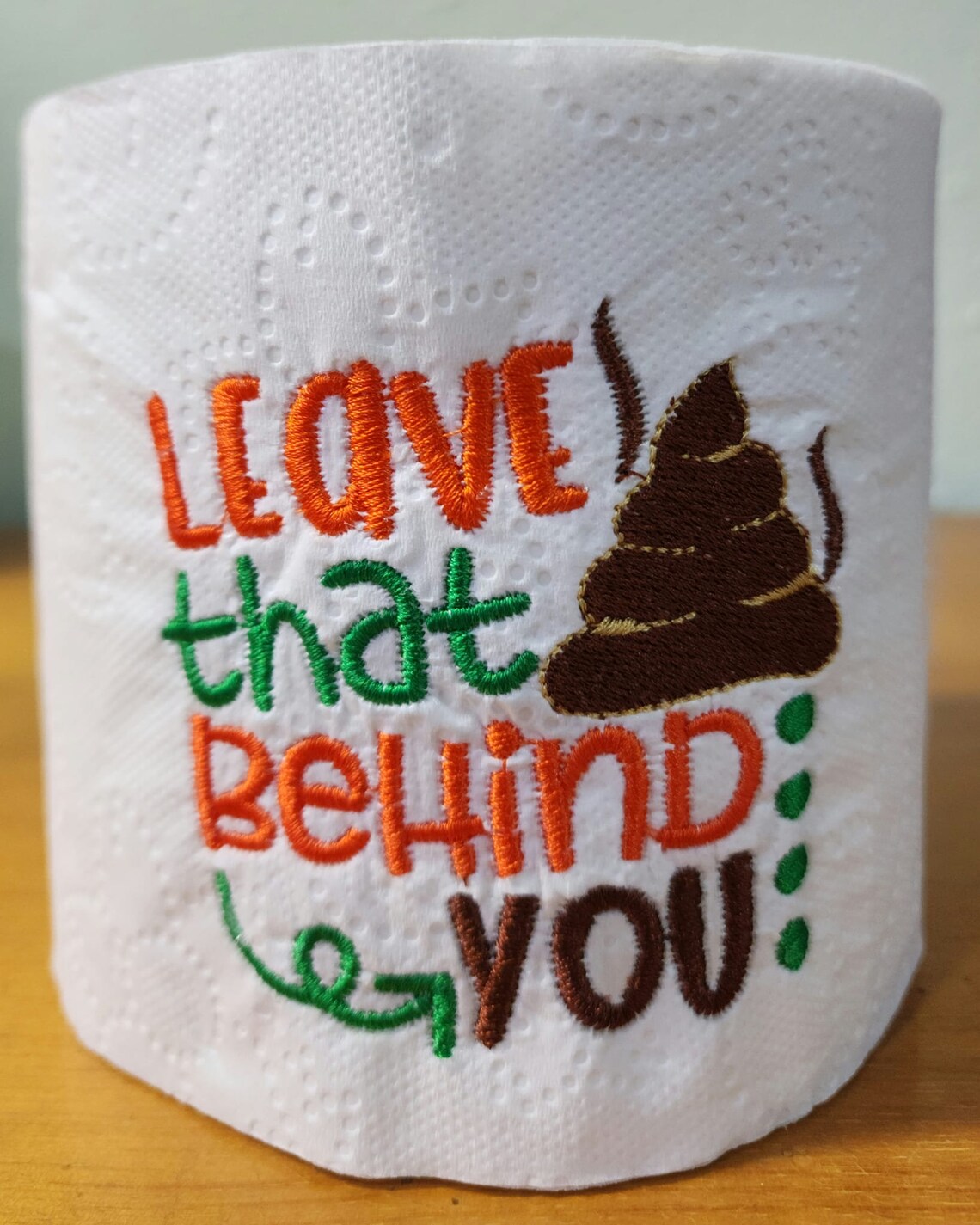 Embroidered Toilet Paper! - Etsy