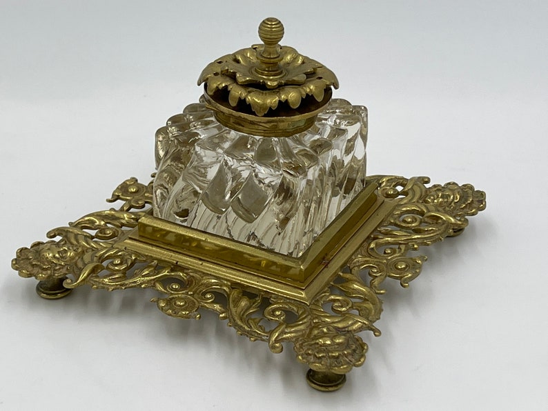 Victorian Style Inkwell - Etsy