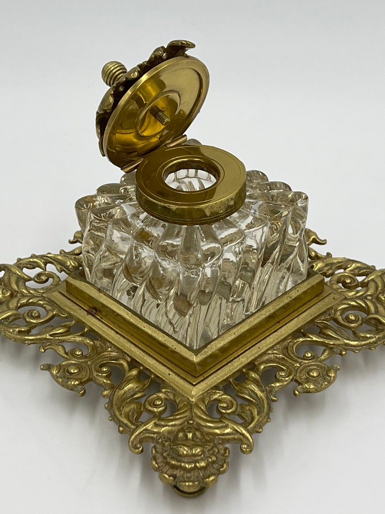 Victorian Style Inkwell - Etsy