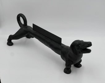 Antique Cast Iron Dachshund Boot Scraper, Weiner Dog Boot Scraper - Etsy