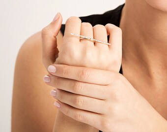 Three finger ring | Etsy