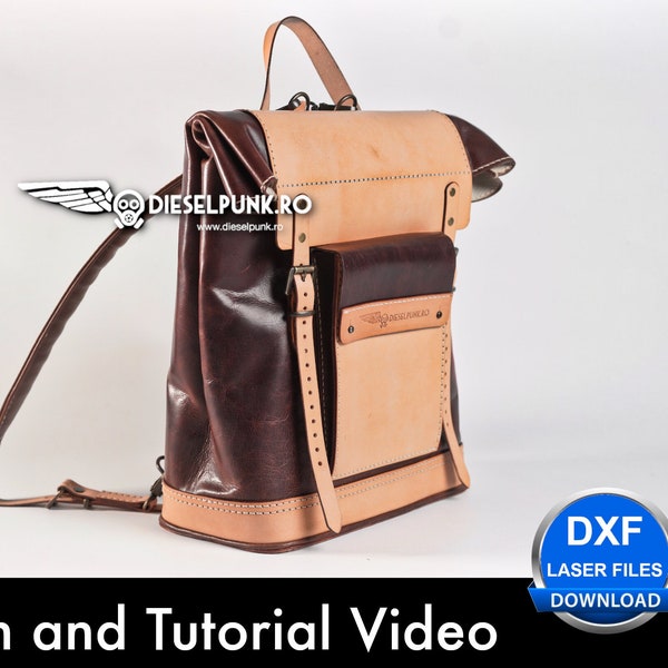 Leather Backpack Pattern - Etsy