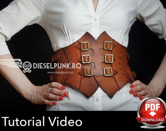 Steampunk Corset Pattern | Etsy