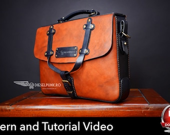 Leather bag pattern | Etsy