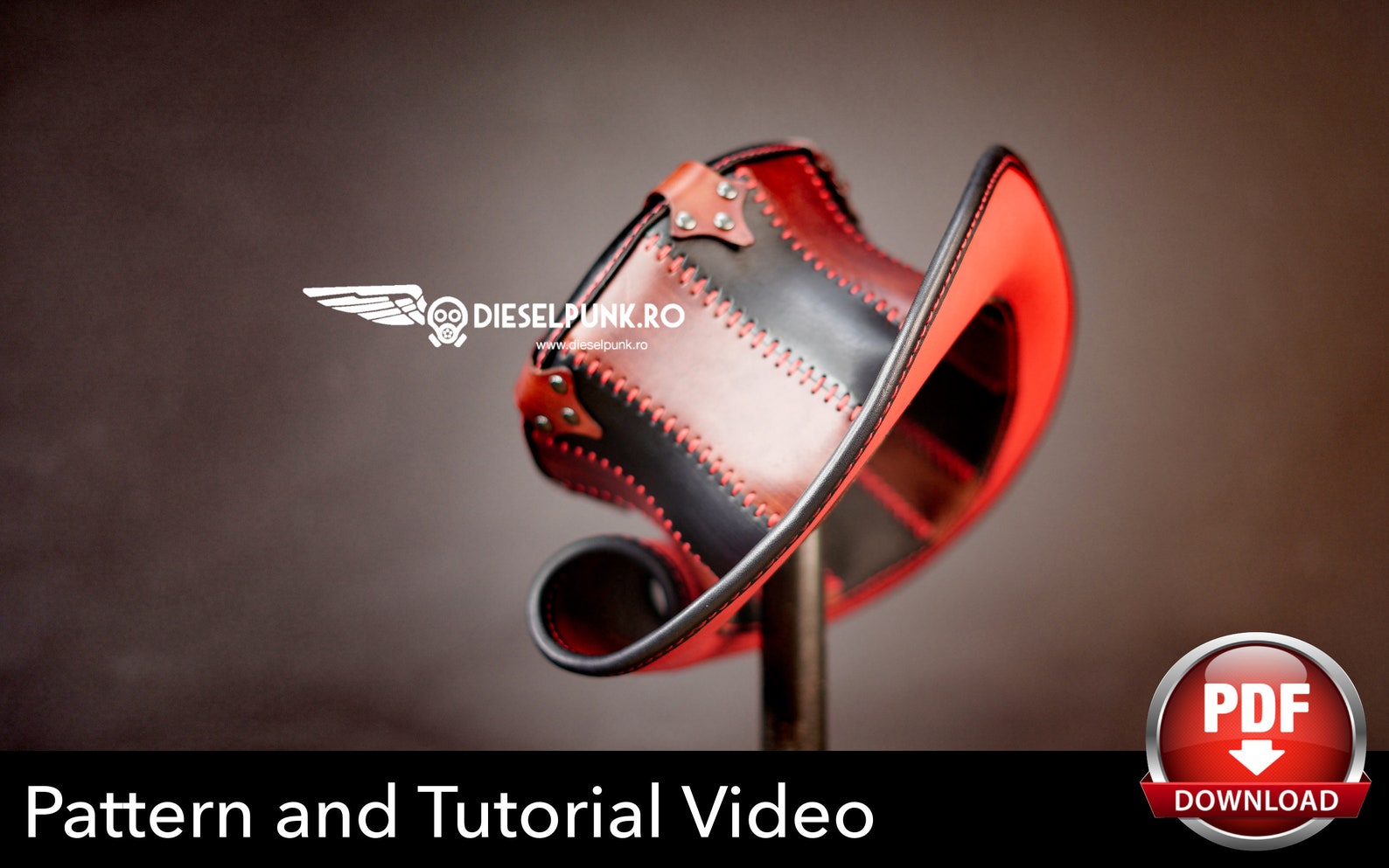 Top Hat PATTERN DIY Hat Pdf Download Steampunk Hat - Etsy