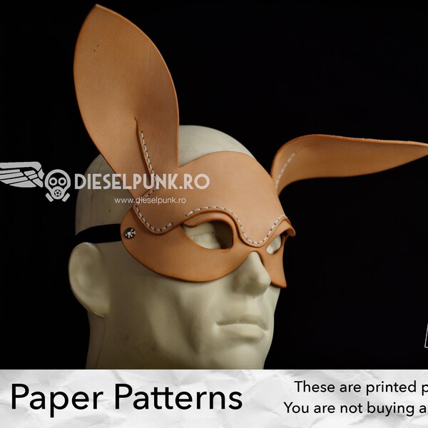 Leather Cat Mask Pattern - Etsy