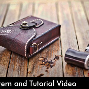 Leather DIY Pouch Pattern (PDF Download With Video Tutorial) - Etsy