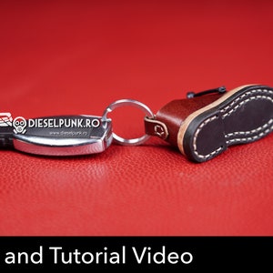 Shoe Key Fob Pattern: Tiny Boot Design - Leather Craft PDF - Etsy