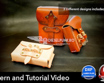 Medieval Leather Pouch Pattern - Etsy