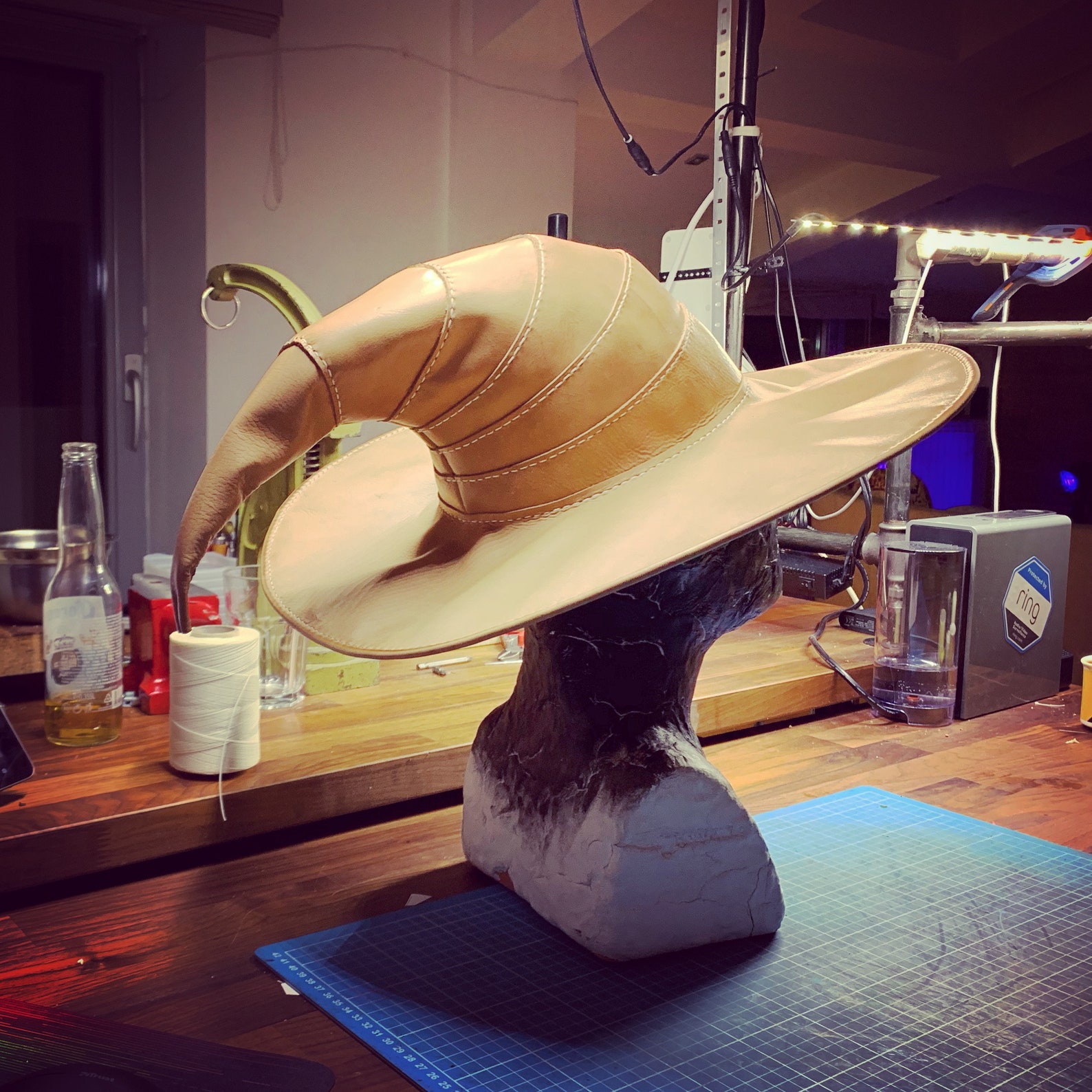 Wizard Hat Pattern Witch Hat Leather DIY Pdf Download - Etsy Australia