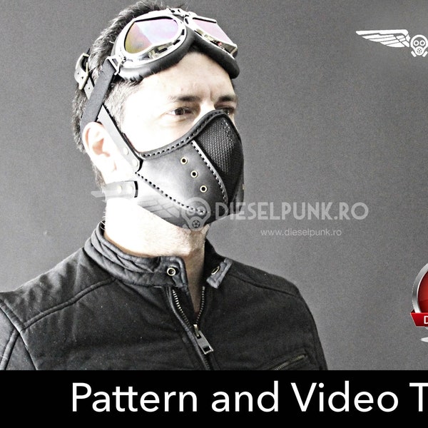 Leather Motorcycle Mask - Etsy