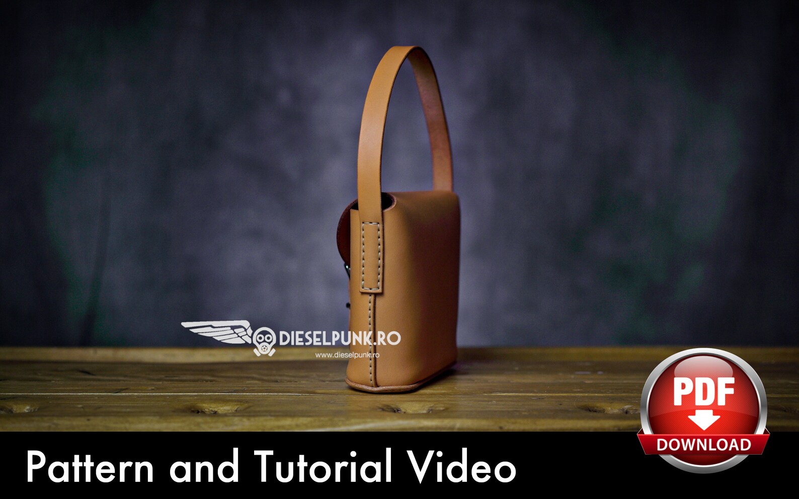 Small Leather Bags Pattern Leather DIY Pdf Download - Etsy