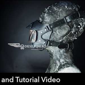Steampunk Mask Pattern - DIY Mask - Pdf Download - Video Tutorial - Etsy