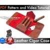 Leather Box Pattern Toiletry Bag Pattern Leather DIY Pdf Download ...