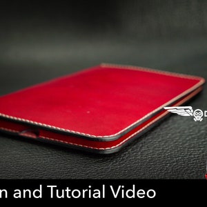 Leather iPad Cover Pattern DIY Template (PDF Download With Video) - Etsy